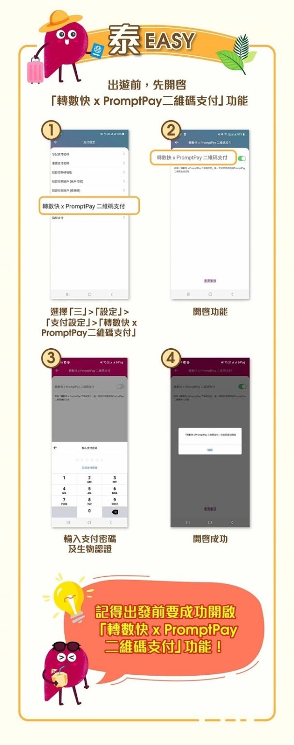 【泰國旅遊】轉數快 + PromptPay 使用攻略．附免被濫收費用注意事項 › Label Li